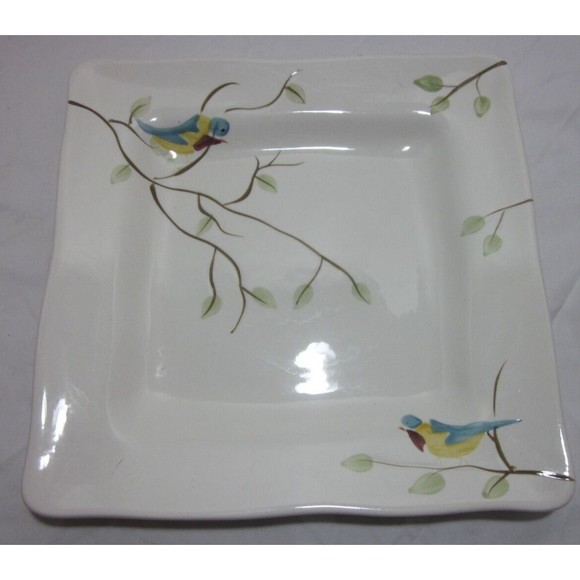 Pier 1 | Dining | Pier One Robin Dinner Plate Hand Painted Earthenware ...